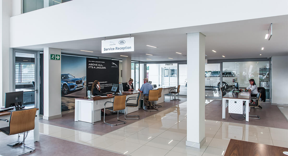 Jaguar & Land Rover Dealership - Farquharson Construction Completed