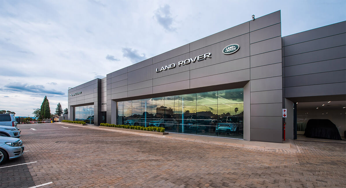 Jaguar & Land Rover Dealership - Farquharson Construction Completed